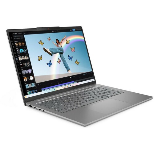 LENOVO IdeaPad Slim 5 14AHP10, 14" WUXGA OLED, AMD Ryzen 7-8845HS, 32GB, 1TB SSD, SR, DOS, siva (83HV003FYA)