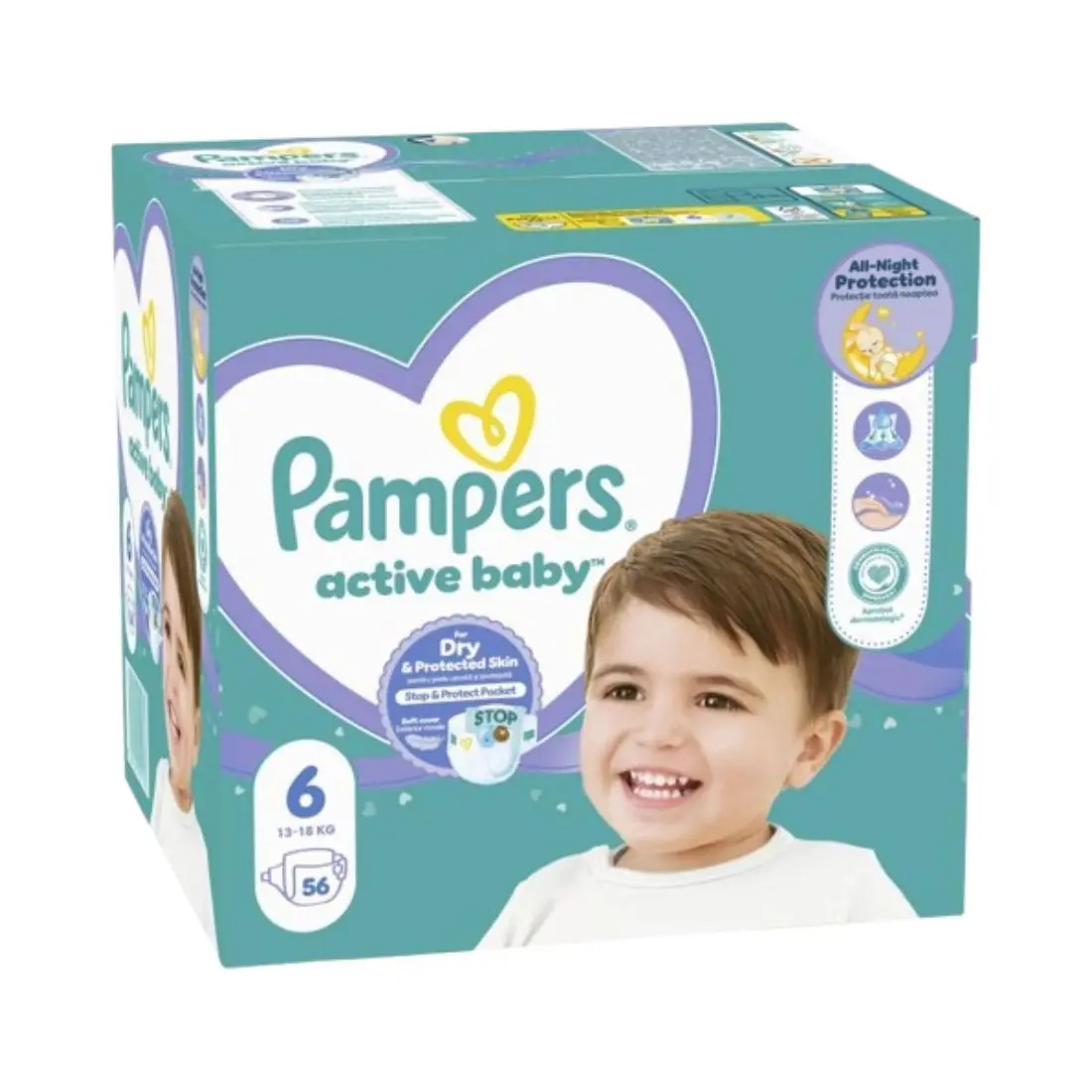 Pampers Pelene Active Baby 6, GP, 13-18 kg, 56/1