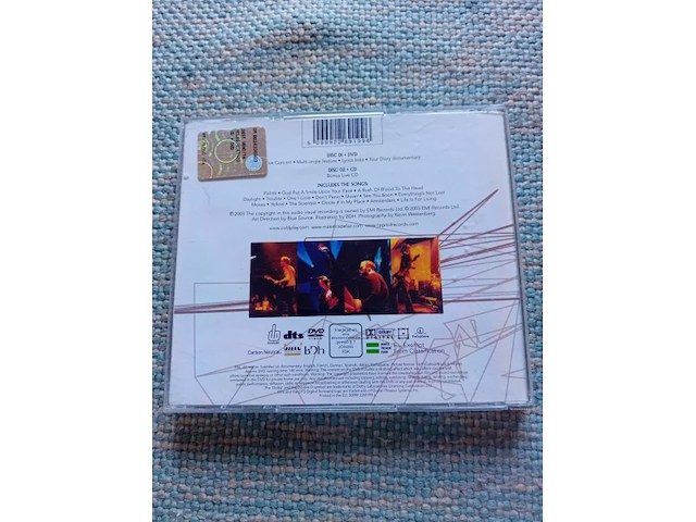 Coldplay live 2003 DVD