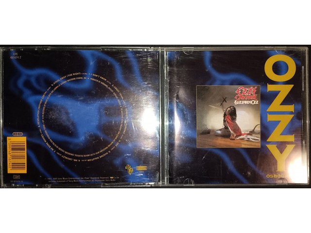 Ozzy Osbourne-Blizzard of Ozz Made in Austria CD (1995)