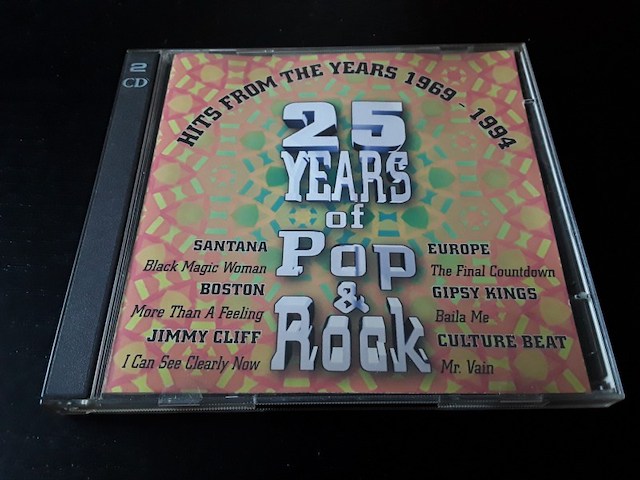 25 years od Pop &; Rock - 2cd