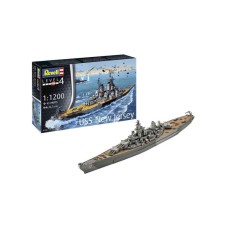 DEXY CO REVELL MAKETA MODEL SET BATTLESHIP USS NEW JERSEY