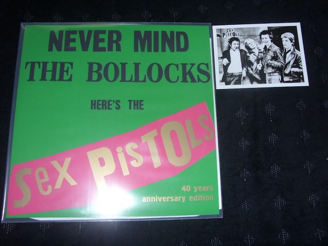 Sex Pistols – Never Mind The Bollocks LP 2017. Russia
