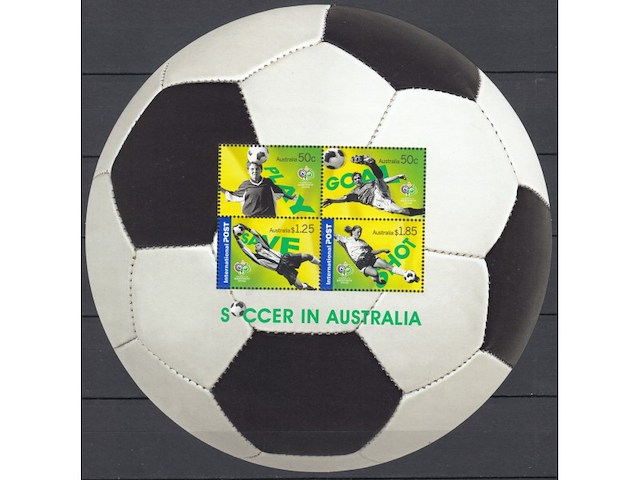 Australija 2006 Fudbal blok **