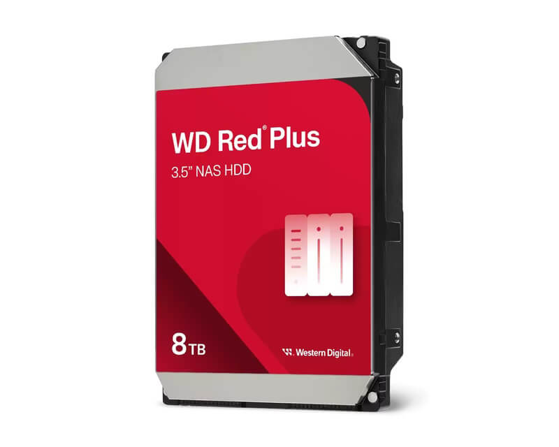 Hard disk WD 8TB IntelliPower WD80EFPX Red Plus