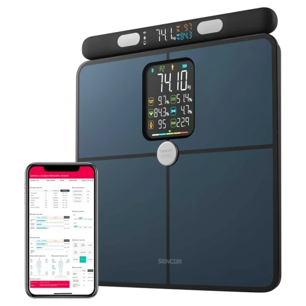 Fitnes smart vaga Sencor SBS 9102BKLCDcrna