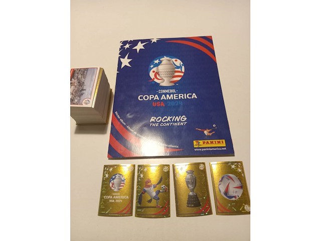 Copa America USA 2024 (Album + set sličica)
