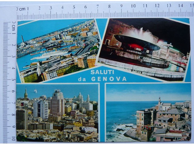 Đenova, Saluti da Genova, Genoa, Italija