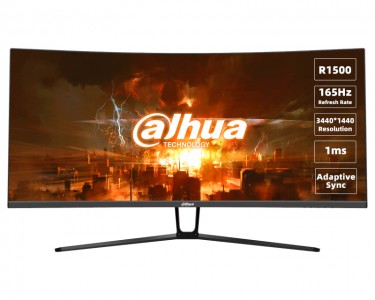 DAHUA 34 inča LM34-E330C UWQHD 3440x1440 VA 165 Hz zakrivljeni gaming monitor