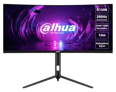 DAHUA 30 inča LM30-E330CA WFHD 2560x1080 VA 200 Hz zakrivljeni gaming monitor