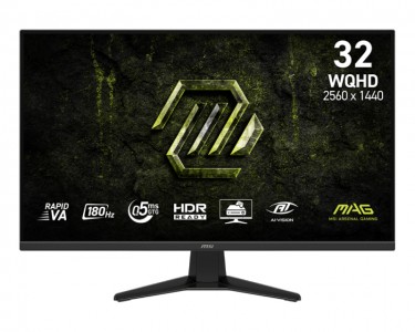 MSI 32 inča MAG 325QF E18V, WQHD 2560x1440 Rapid VA 180 Hz gaming monitor