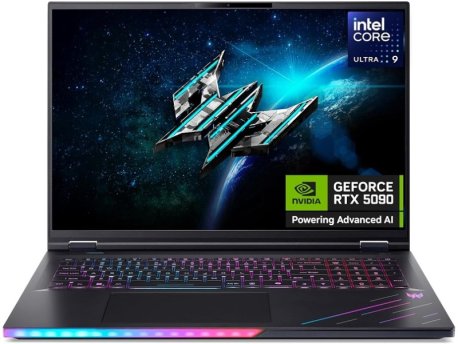 ACER Predator Helios 18 AI PH18-73-97V6 (Black) WQUXGA Mini LED, U9 275HX, 192GB, 5TB SSD, RTX 5090 24GB, Win 11 Pro (NH.QVWEX.00L)