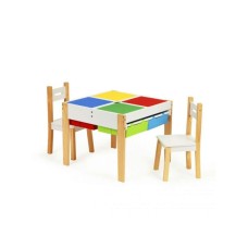 ECO TOYS DJEČIJI SET STO + 2 STOLICE