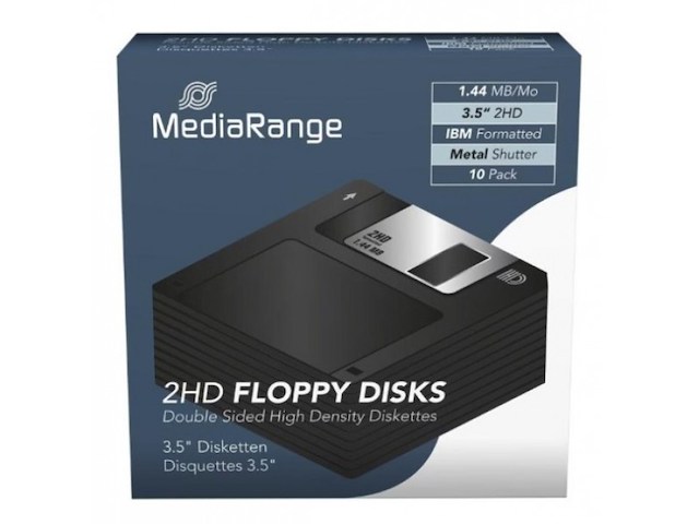 FLOPPY DISKETA 3.5inc MEDIARANGE GERMANY 1.44MB MF-2HD MR200 (cena za 1kom)