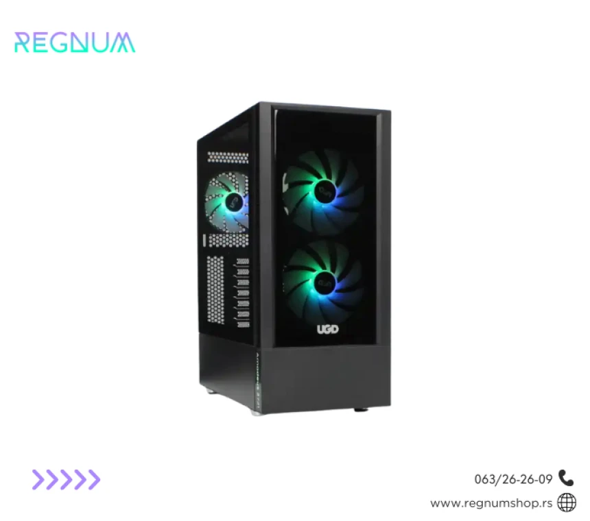 Računar Regnum RTX Entry – i5-12400F / RTX 3050 / 16GB / 1TB NVMe