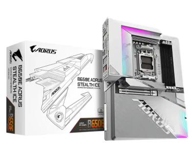 GIGABYTE Maticna ploca Gigabyte B650E AORUS STEALTH ICE Wi-Fi 7 DDR5 AM5 ATX