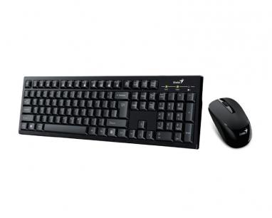 GENIUS Smart KM-8101 Wireless USB YU crna tastatura + miš