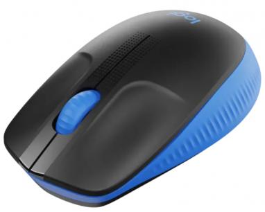 LOGITECH M190 Full-Size Wireless plavi miš