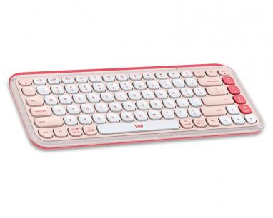 LOGITECH POP Icon Keys US tastatura rose