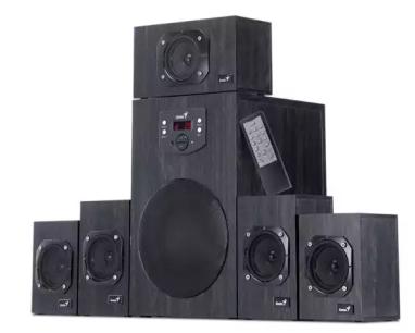 GENIUS Zvučnici Genius SW-HF 5.1 4500 II Black