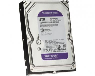 WD 4TB 3.5 inča SATA III 128MB IntelliPower WD44PURZ Purple hard disk