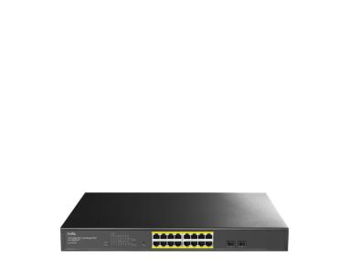 CUDY Svič 10/100/1000 16-port Cudy GS1016EPS2 Light Managed PoE+ sa 2x SFP 200W