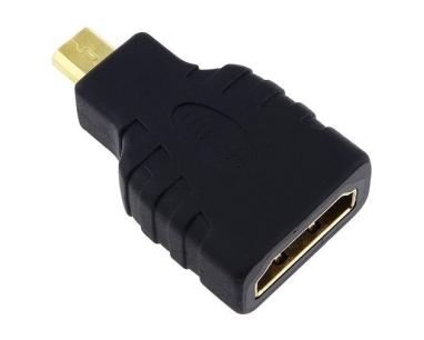 FAST ASIA Adapter Micro HDMI (M) - HDMI (F) crni