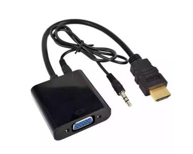 KETTZ Adapter-konverter HDMI-VGA + audio Kettz