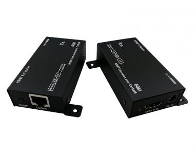 E-GREEN Adapter-Konvertor HDMI extender - RJ 45 cat5e/6, 60m
