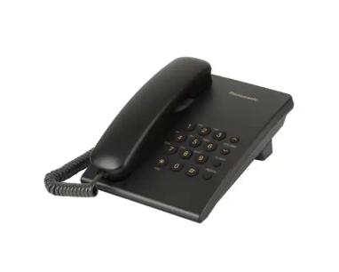 PANASONIC Stoni telefon Panasonic KX-TS500FXB Crni