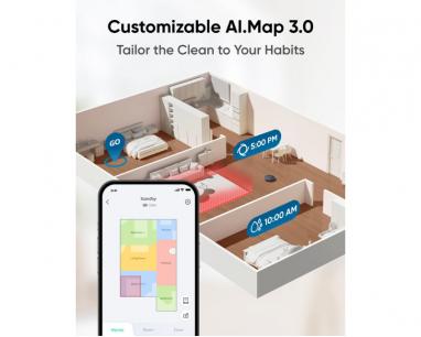 ANKER Eufy Omni X10 Pro MopMaster Robot Usisivač sa bazom crni