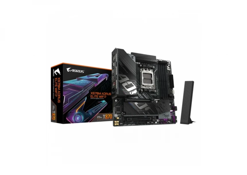 Matična ploča Gigabyte AM5 X870M Aorus Elite WIFI7