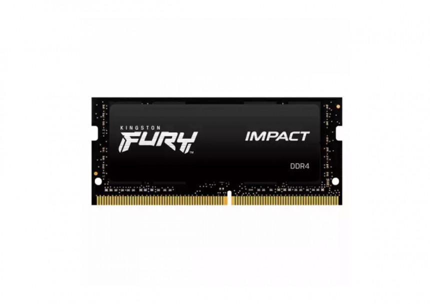 Memorija SODIMM DDR4 32GB 3200MHz Kingston Fury Impact KF432S20IB/32