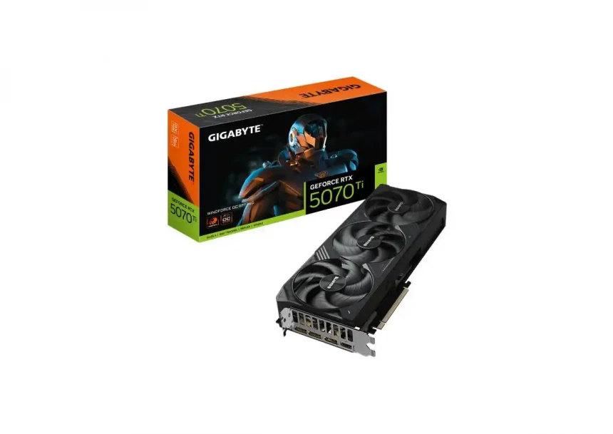 Graficka karta Gigabyte GeForce RTX 5070 Ti WINDFORCE OC SFF 16G