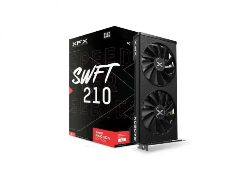 Grafička kartica XFX AMD Radeon RX 7600 8GB SPEEDSTER SWFT 210 Core