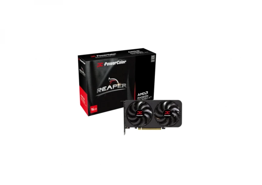 Grafička kartica Power Color RX 9060 XT 16G-A Reaper AMD 16GB GDDR6 128bit