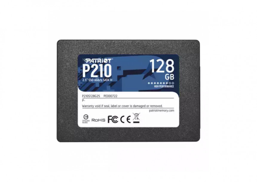 SSD 2.5 SATA3 128GB Patriot P210 450MBs/430MBs P210S128G25