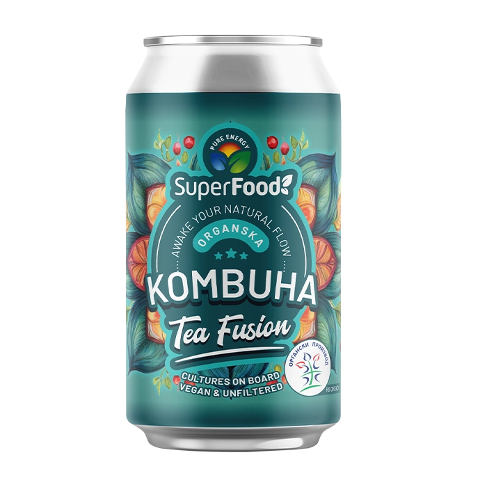 Organska Kombuha Tea Fusion 330ml