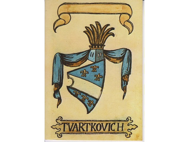 GRB KRALJEVSKE BOSANSKE PORODICE TVRTKOVIĆ (XV vijek)