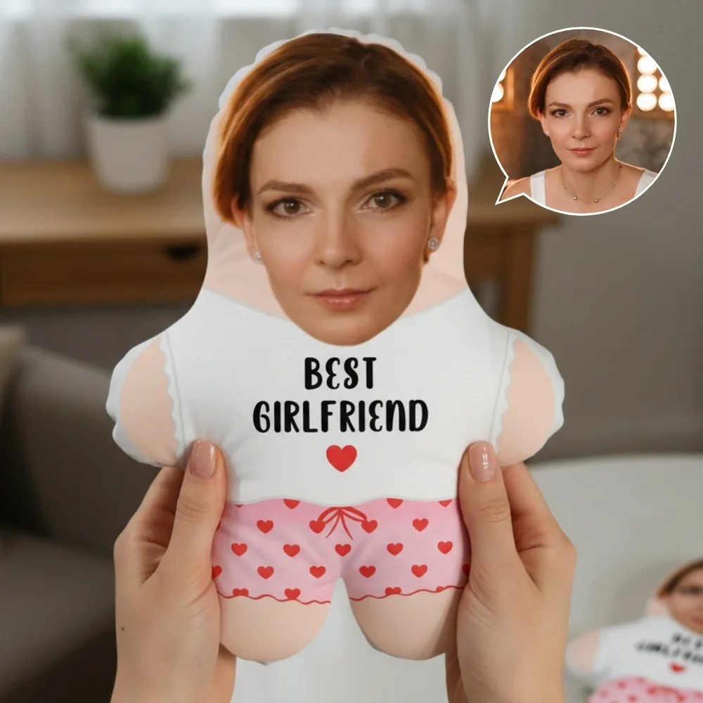 Mini Me Best Girlfriend Jastuk sa likom