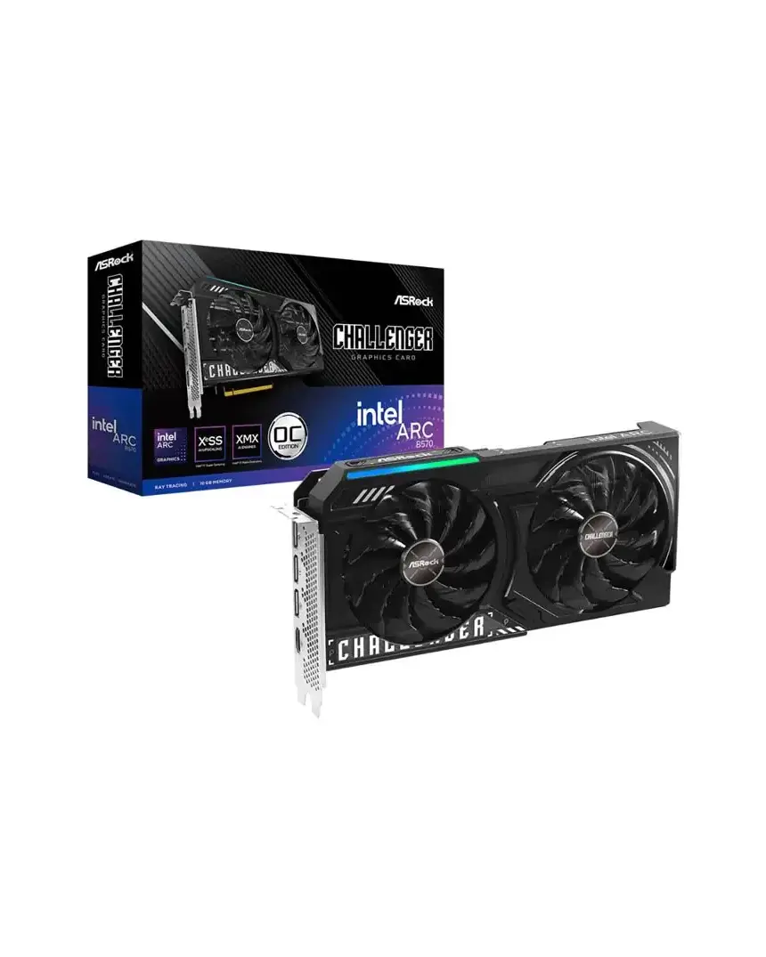 SVGA PCIE ASROCK ARC B570 10GB OC CHALLENGER