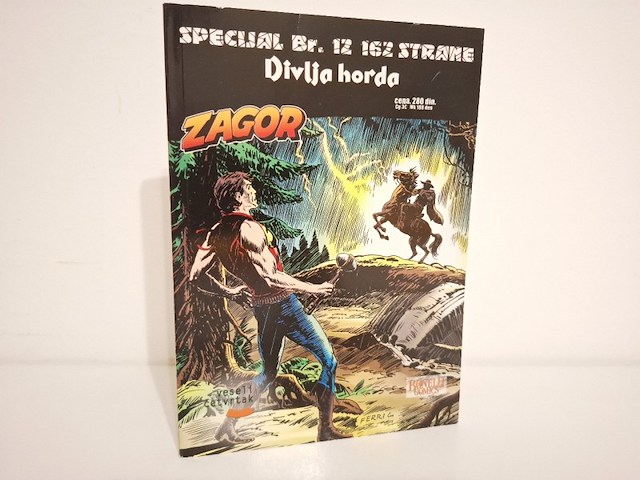 Zagor Divlja horda specijal broj 12