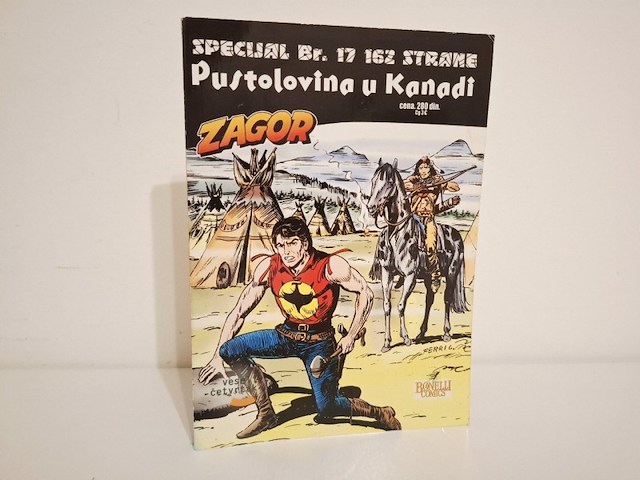 Zagor Pustolovina u Kanadi specijal broj 17