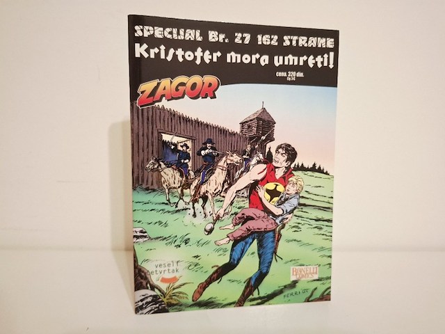 Zagor Kristofer mora umreti specijal broj 27