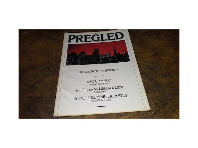 Pregled 243-Ambasada SAD  USA Beograd