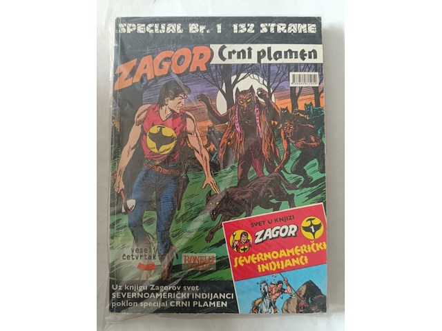Zagor specijal VC 1 Crni plamen
