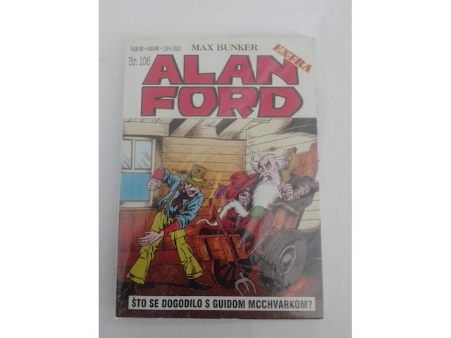 Alan Ford Extra 106 Sto se dogodilo s Guidom Mcchvarko