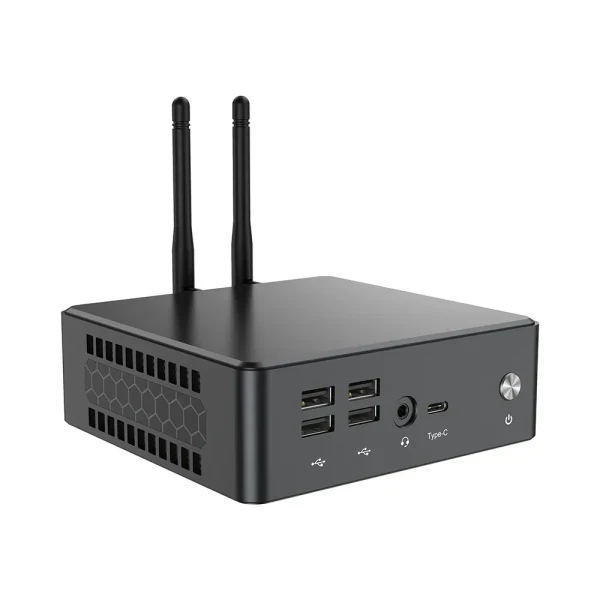 Zeus Mini PC MPI12- Intel i3-1220P 10C 4.4 GHz/DDR4/M.2/LAN/Dual WiFi/BT/HDMI/DP/Tip C power