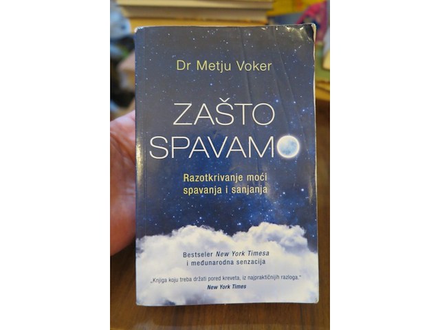 Zašto spavamo - Dr. Metju Voker