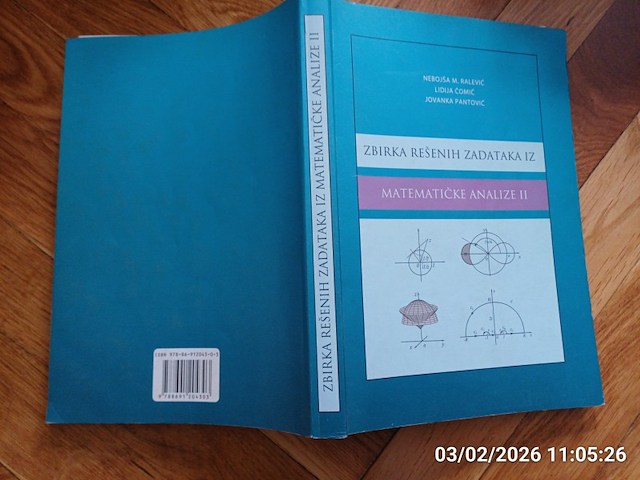 RALEVIĆ, ZBIRKA REŠENIH ZADATAKA IZ MATEMATIČKE ANALIZE
